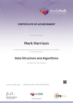 Certificate | Studyhub