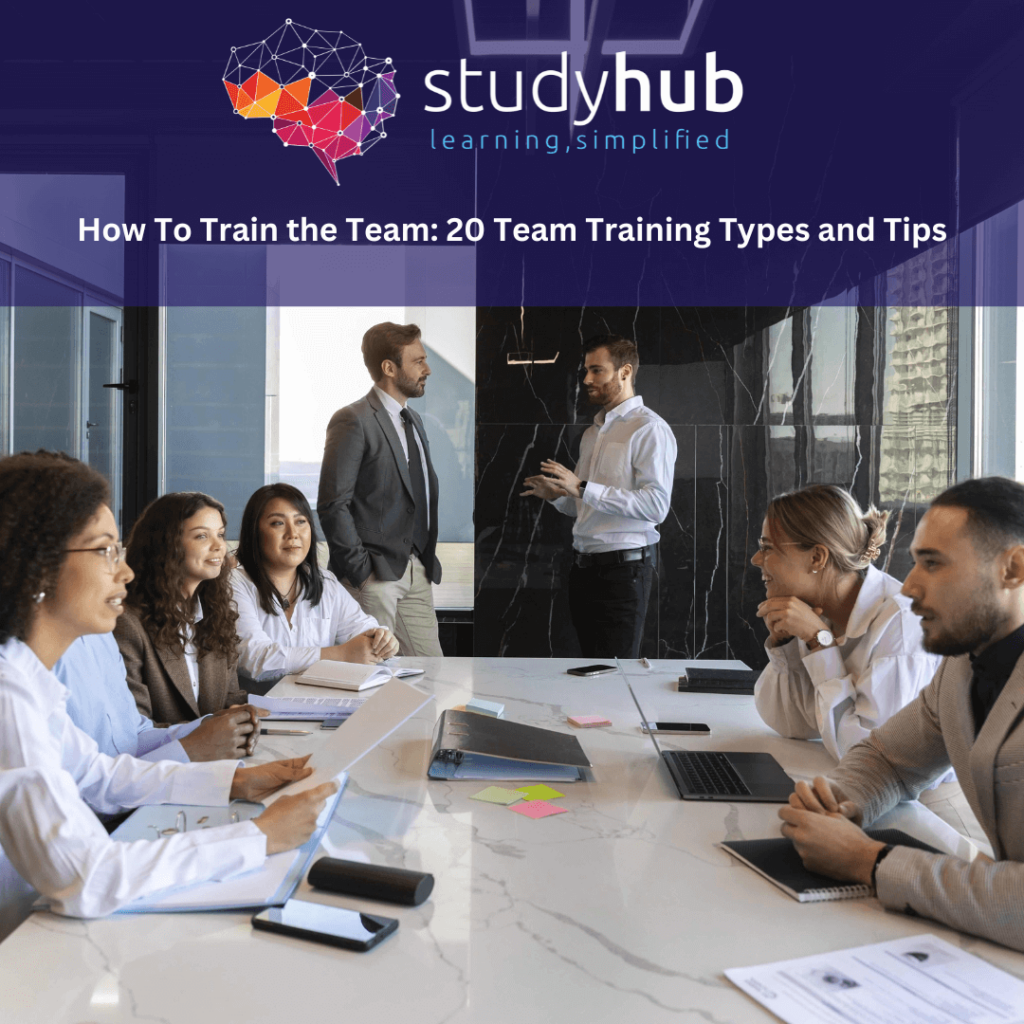How To Train the Team: 20 Team Training Types and Tips | Studyhub